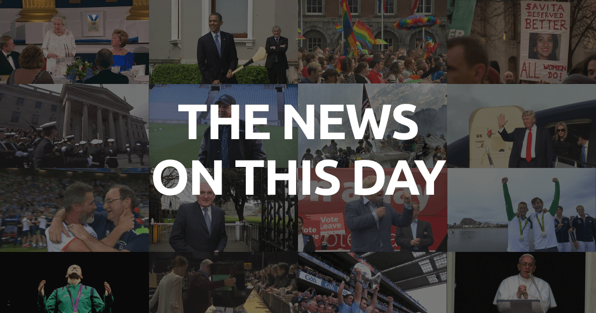 The news on this day